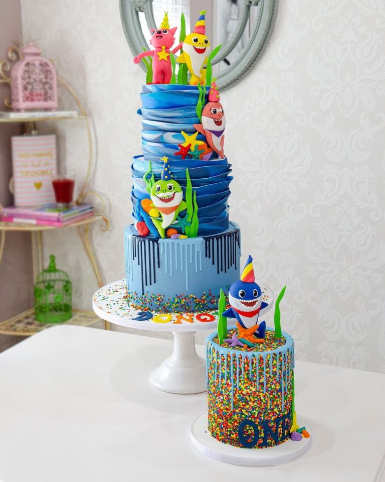 15 Creative Baby Shark Birthday Cake Ideas Your Kids Will Love