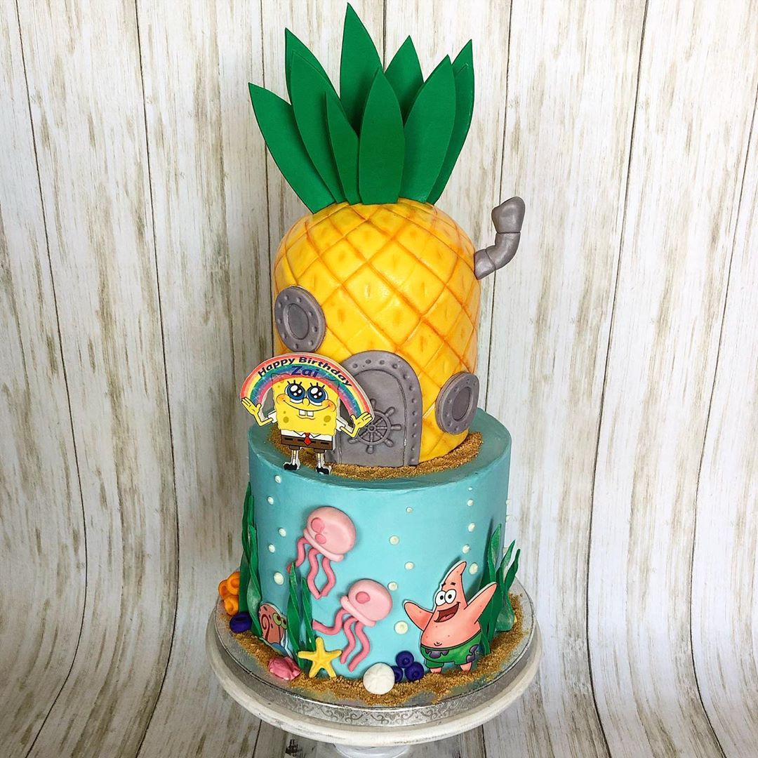 15 Cool & Quirky Spongebob Cake Ideas & Designs