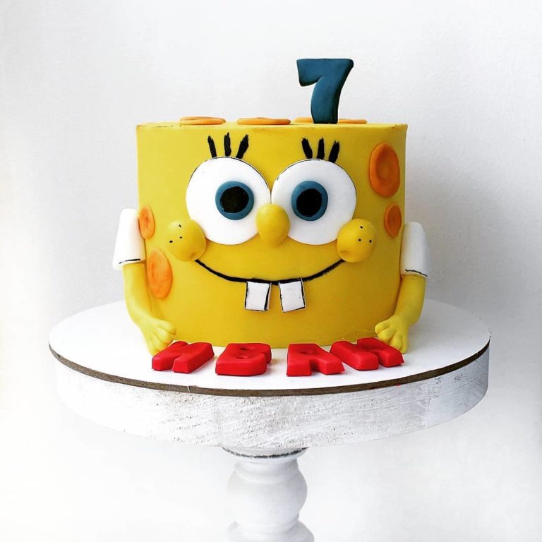 15 Cool & Quirky Spongebob Cake Ideas & Designs