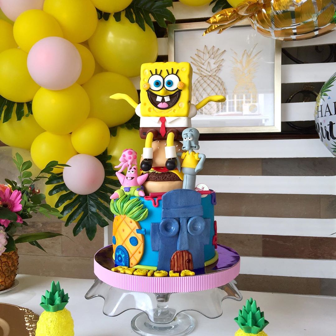 15 Cool & Quirky Spongebob Cake Ideas & Designs