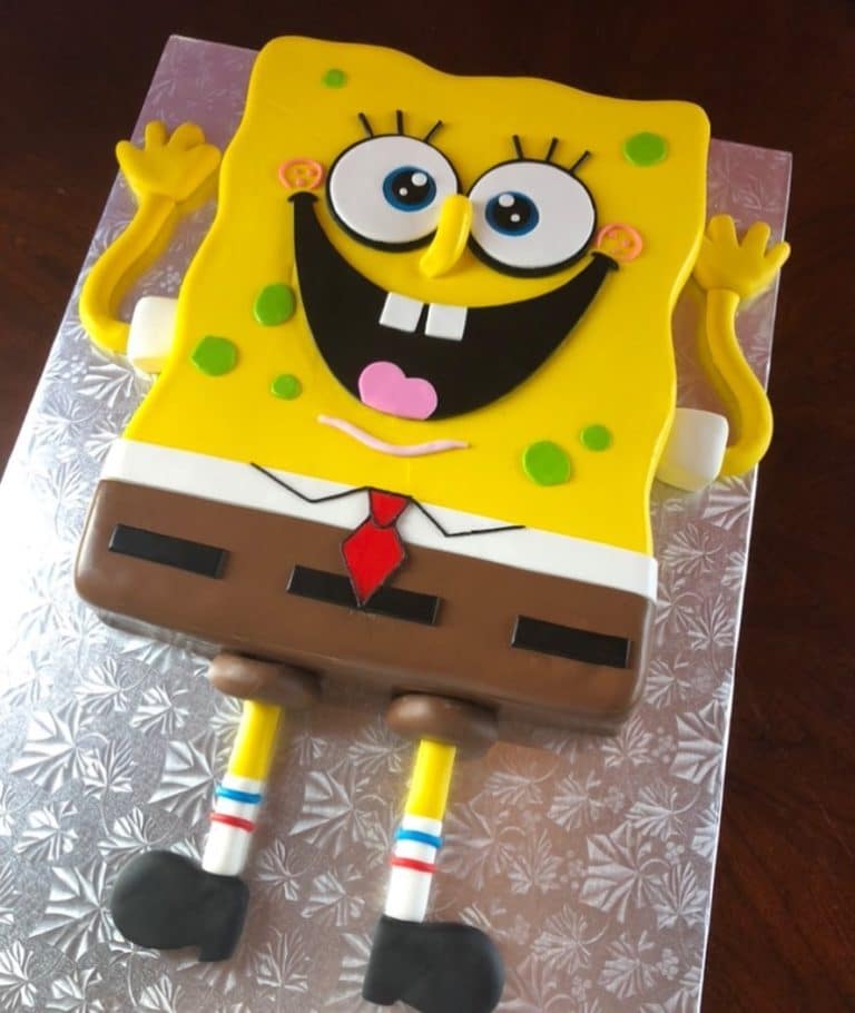 15 Cool & Quirky Spongebob Cake Ideas & Designs