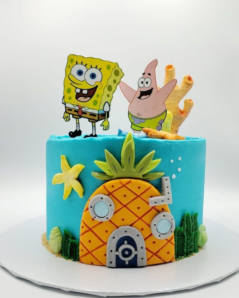 15 Cool & Quirky Spongebob Cake Ideas & Designs