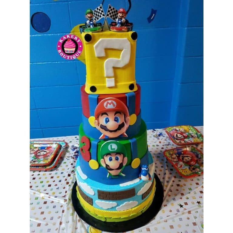 15 Super Mario Cake Ideas & Designs for an Epic Birthday