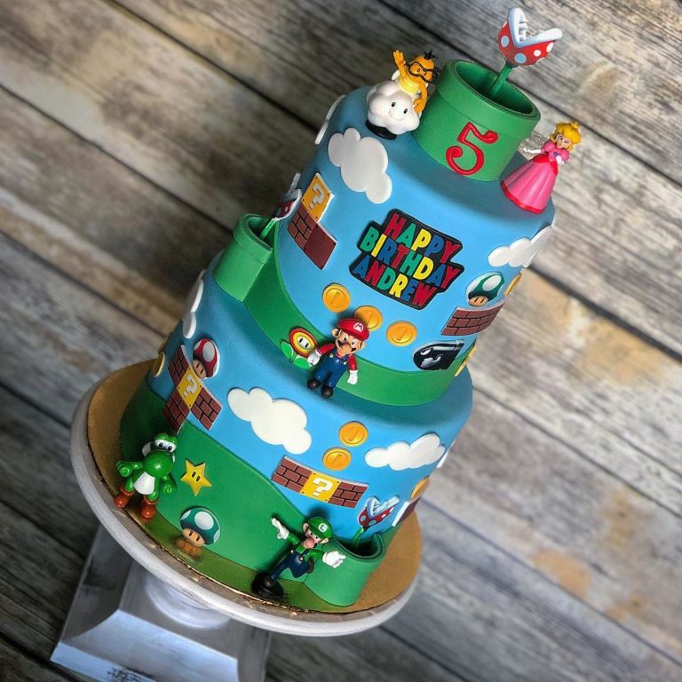 15 Super Mario Cake Ideas & Designs for an Epic Birthday