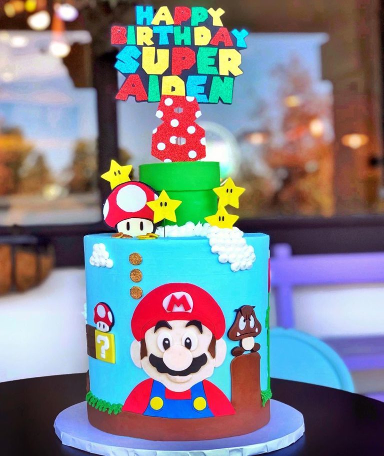 15 Super Mario Cake Ideas & Designs for an Epic Birthday