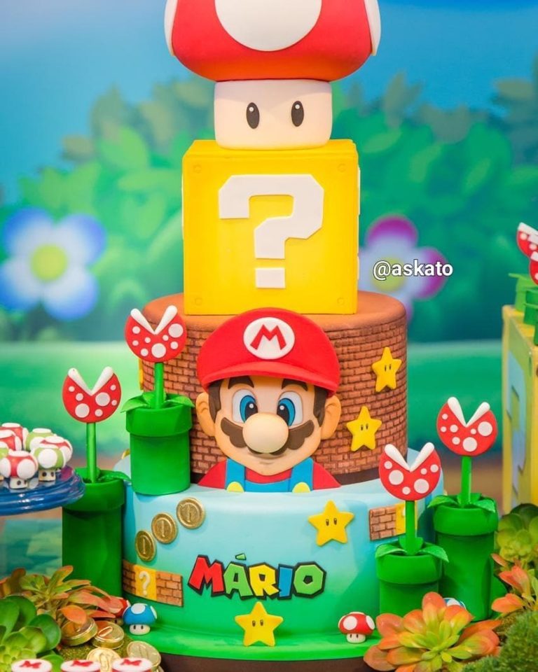 15 Super Mario Cake Ideas & Designs for an Epic Birthday