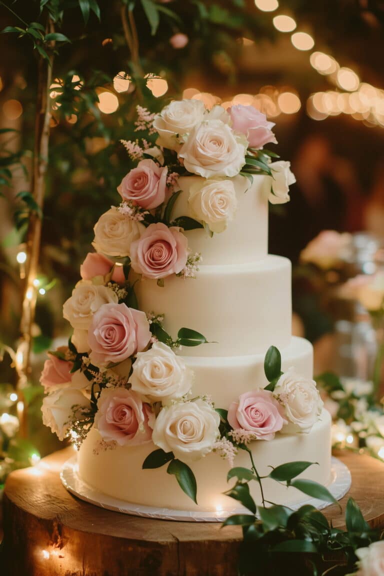 15 Gorgeous Rose Cake Ideas for Weddings, Birthdays & More