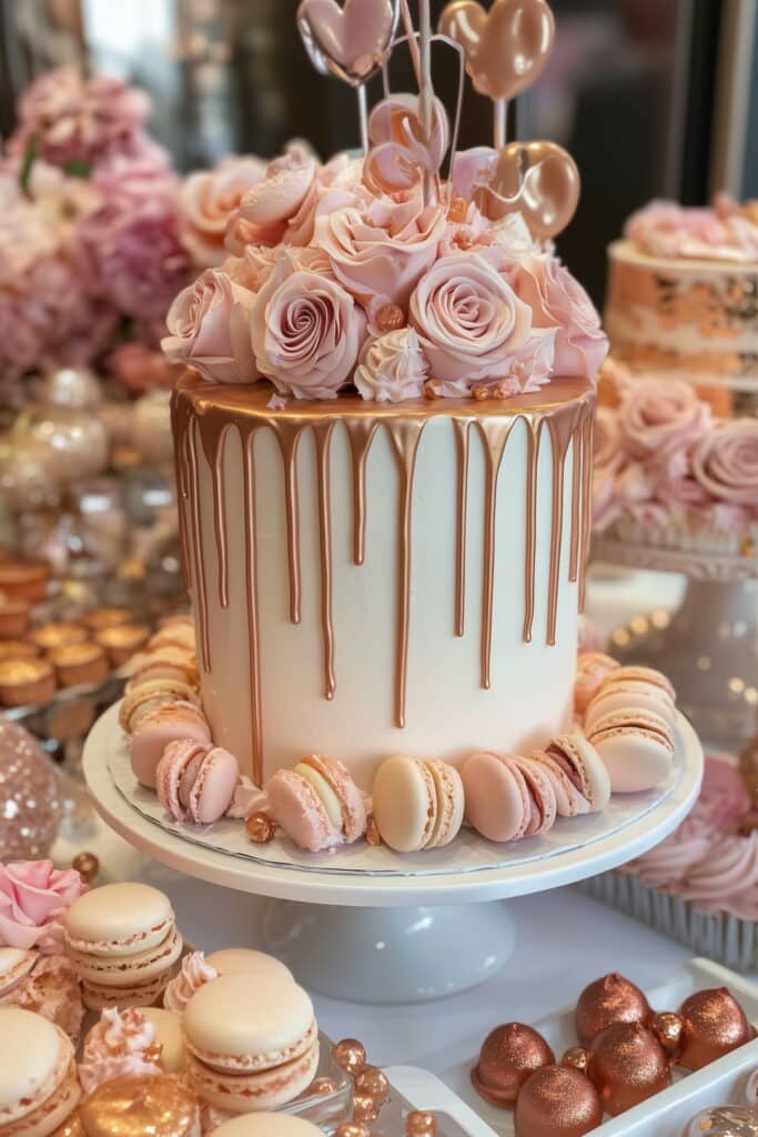 15 Gorgeous Rose Cake Ideas for Weddings, Birthdays & More