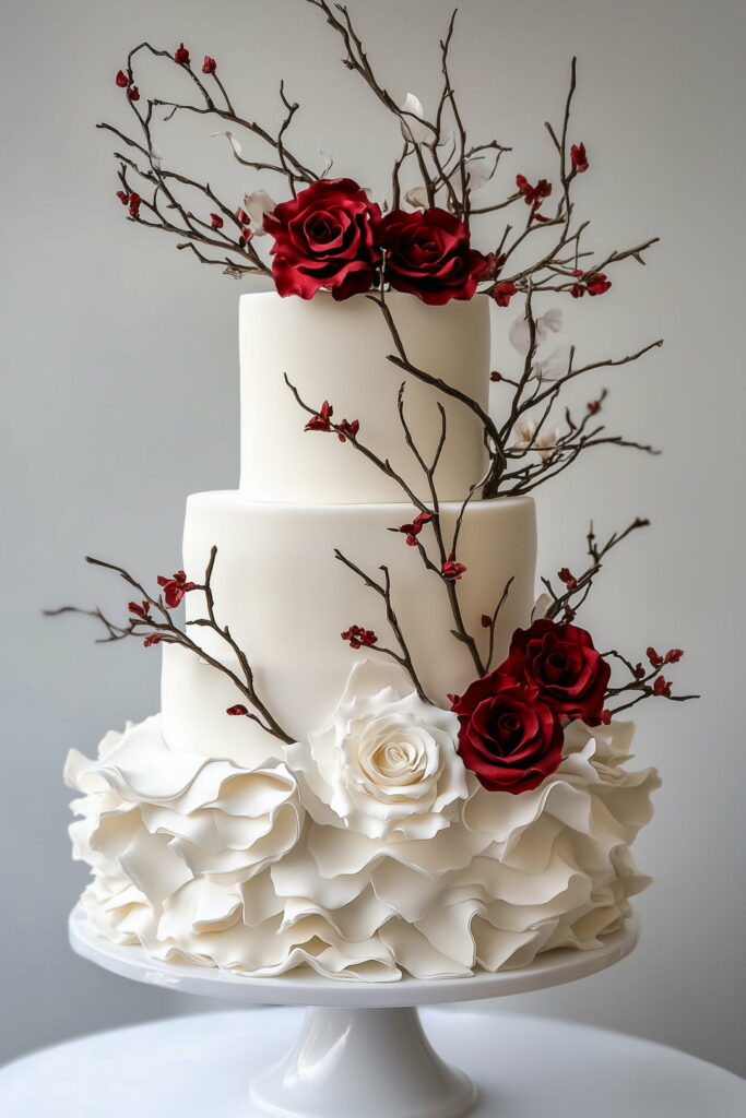 15 Gorgeous Rose Cake Ideas for Weddings, Birthdays & More